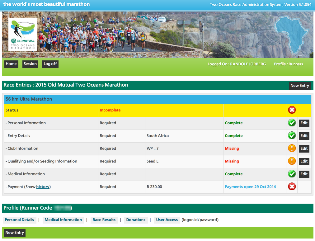 RUNNER.co.za | Two Oceans Marathon